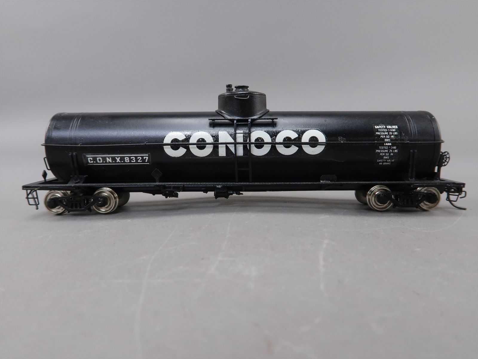 HO Brass Model - PSC 15604 CONX Conoco 16,000 Gallon Tank Car #8327 ...
