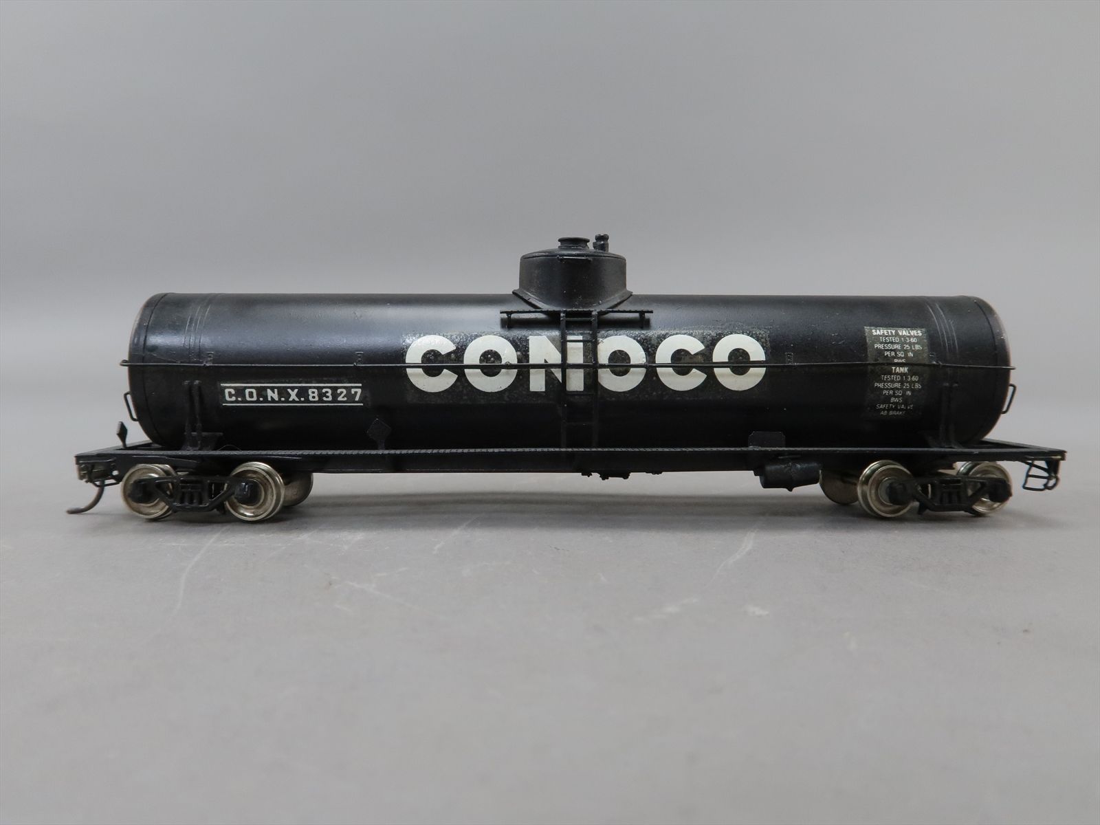 HO Brass Model - PSC 15604 CONX Conoco 16,000 Gallon Tank Car #8327 ...