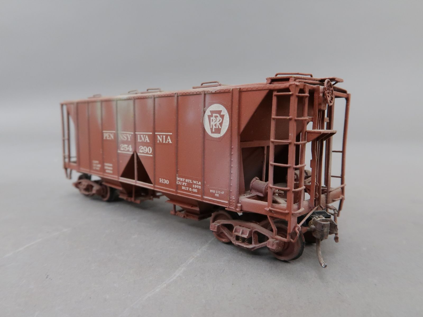 HO Brass Model - Sunset ACF PRR Pennsylvania 70 Ton Covered Hopper ...