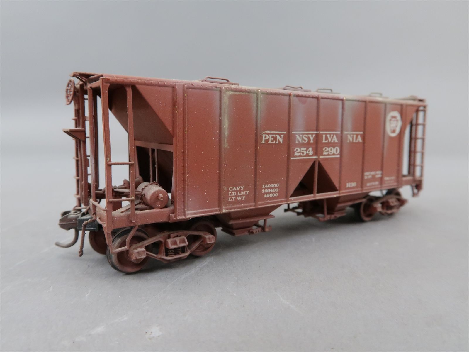 HO Brass Model - Sunset ACF PRR Pennsylvania 70 Ton Covered Hopper ...