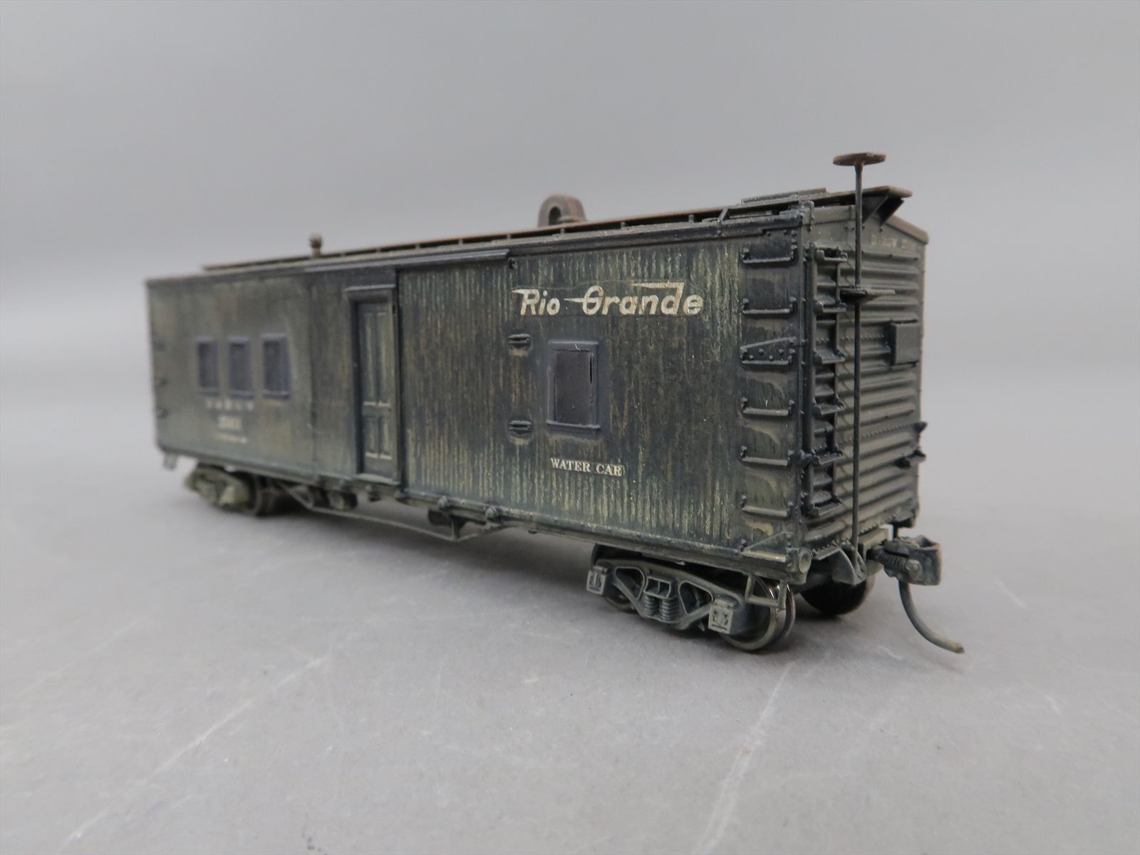 HO Plastic Model - D&RGW Rio Grande Water Car #25411 - Custom + Weathered