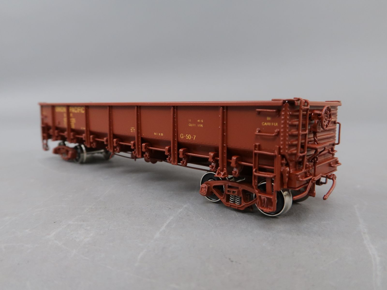 HO Brass Model - CIL 2251.1 UP Union Pacific G 50-7 Drop Bottom Gondola ...