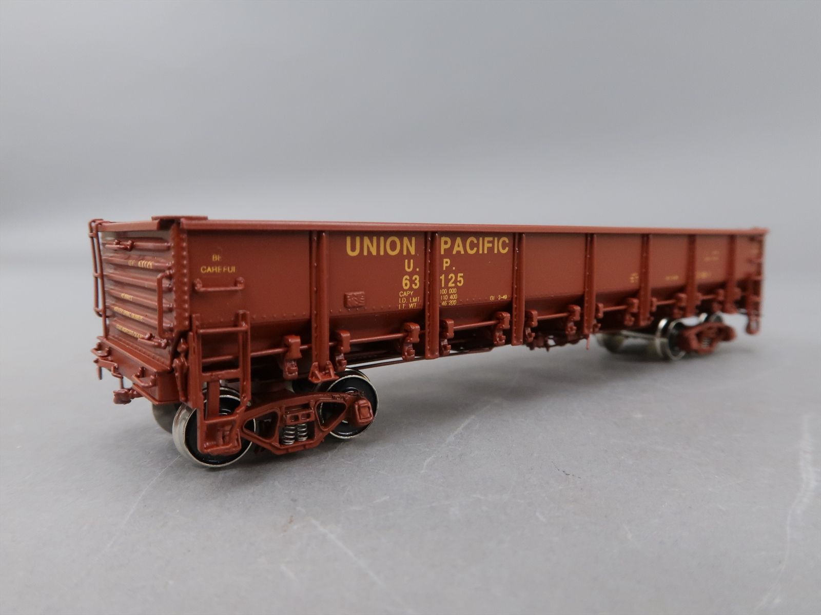 HO Brass Model - CIL 2251.1 UP Union Pacific G 50-7 Drop Bottom Gondola ...