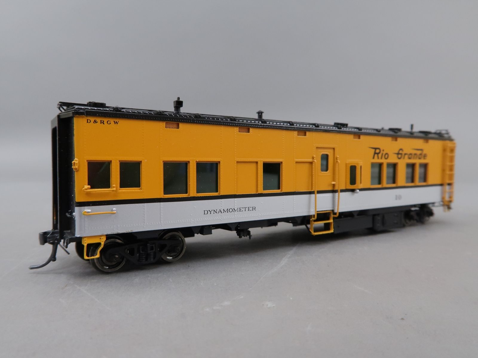 HO Brass Model - DP 5209 D&RGW Rio Grande Dynamometer Car #10 - F/P ...