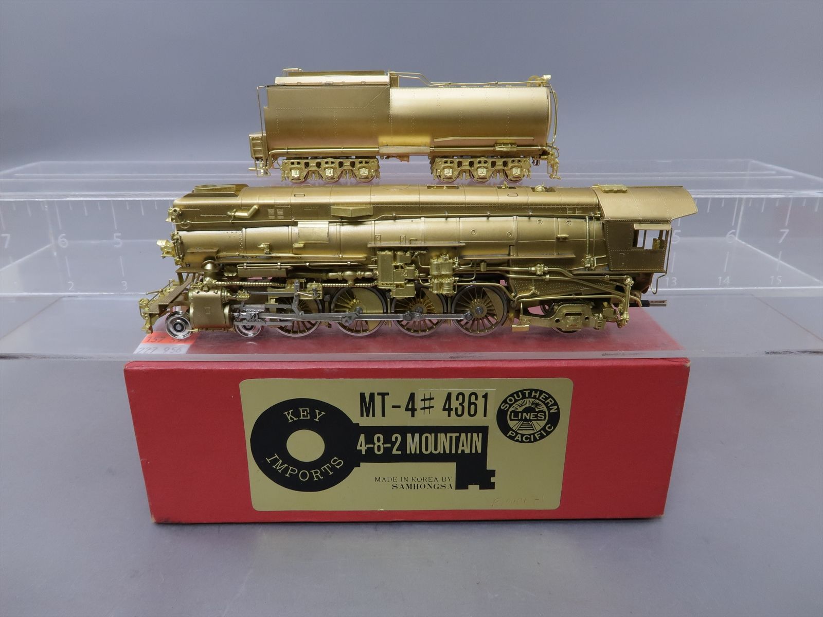 HO Brass Model - Key SP Southern Pacific MT-4 4-8-2 Mountain #4361 ...