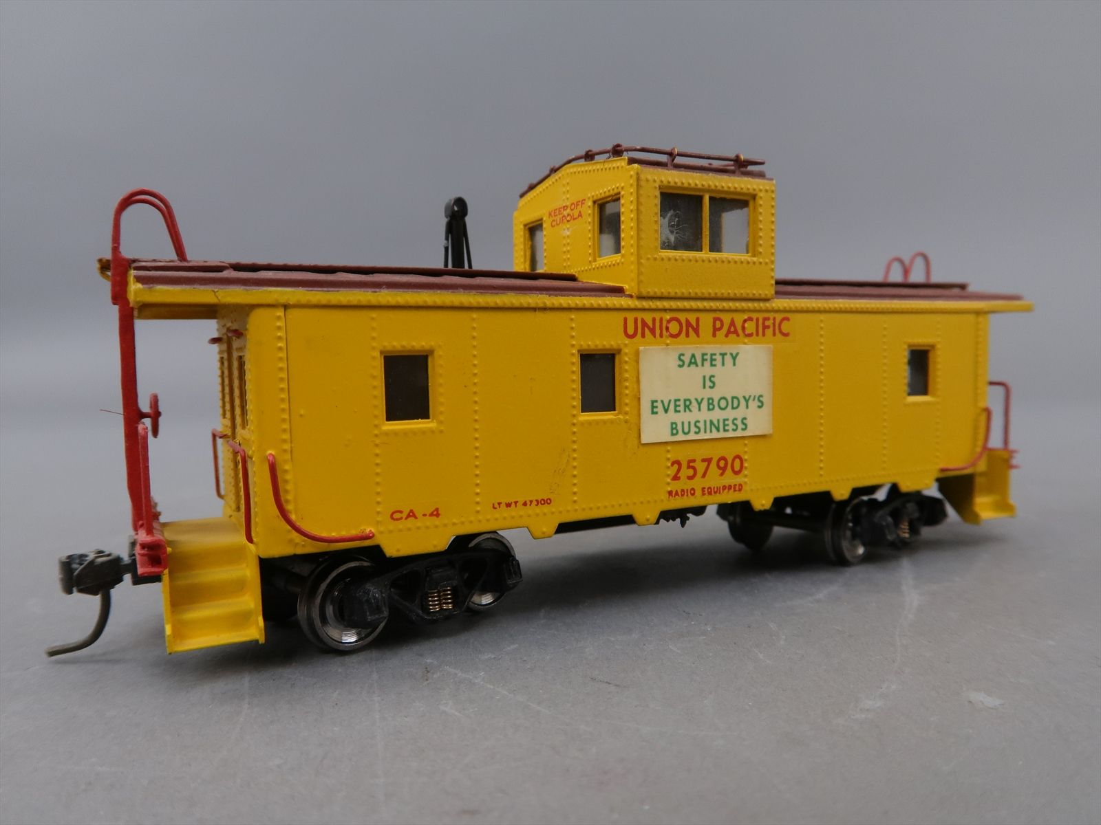 HO Brass Model - Balboa UP Union Pacific CA-4 Steel Caboose #25790 ...