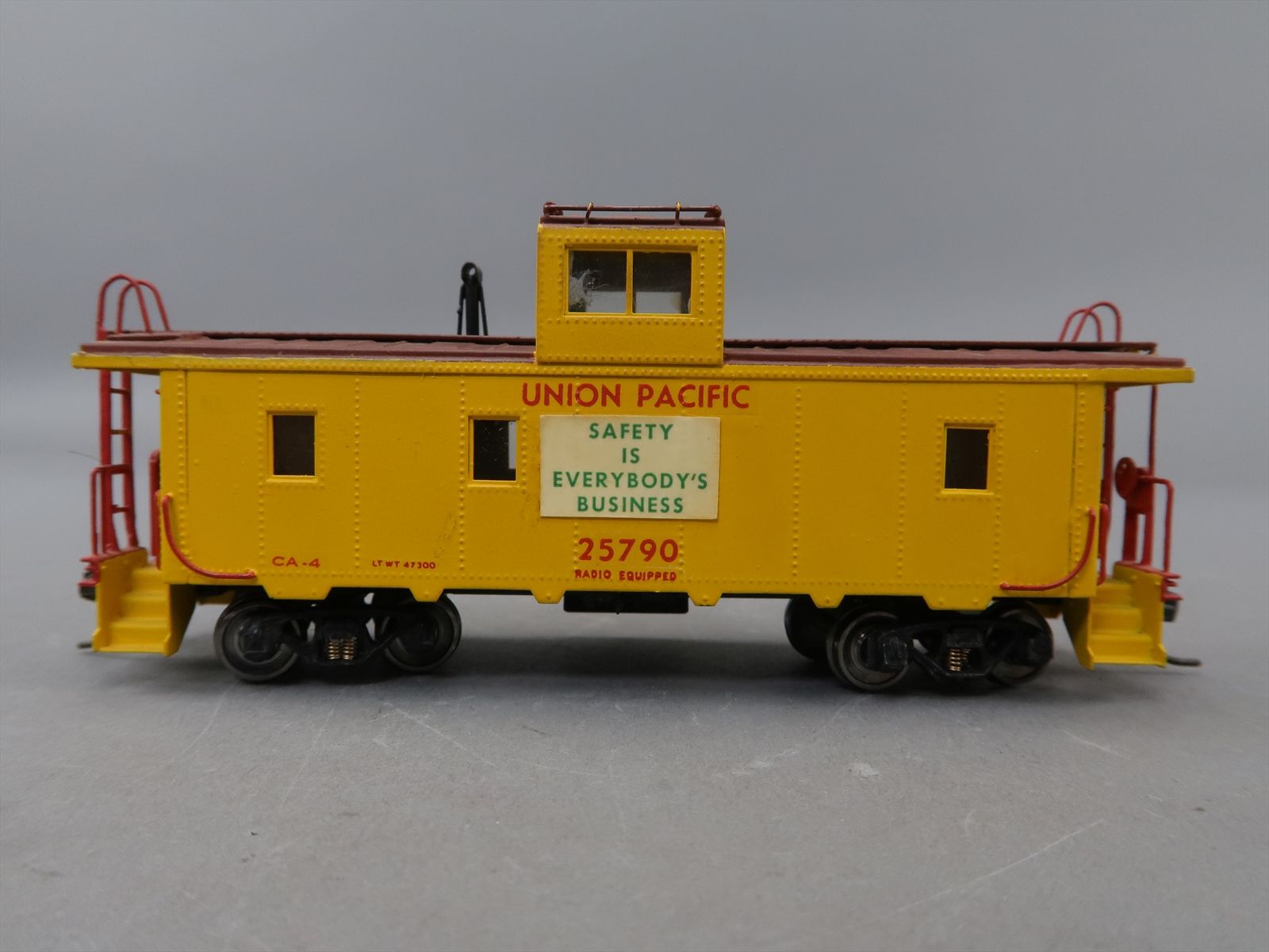HO Brass Model - Balboa UP Union Pacific CA-4 Steel Caboose #25790 ...