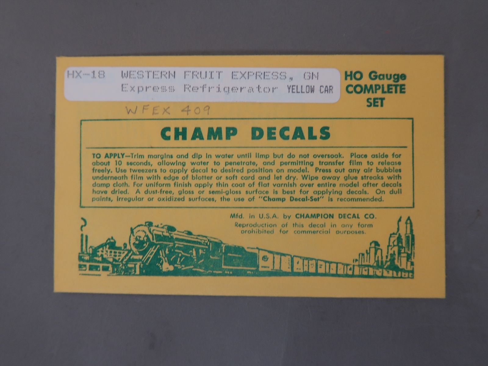 HO Brass Model - NPP GN Great Northern WFEX WFE Western Fruit Express ...