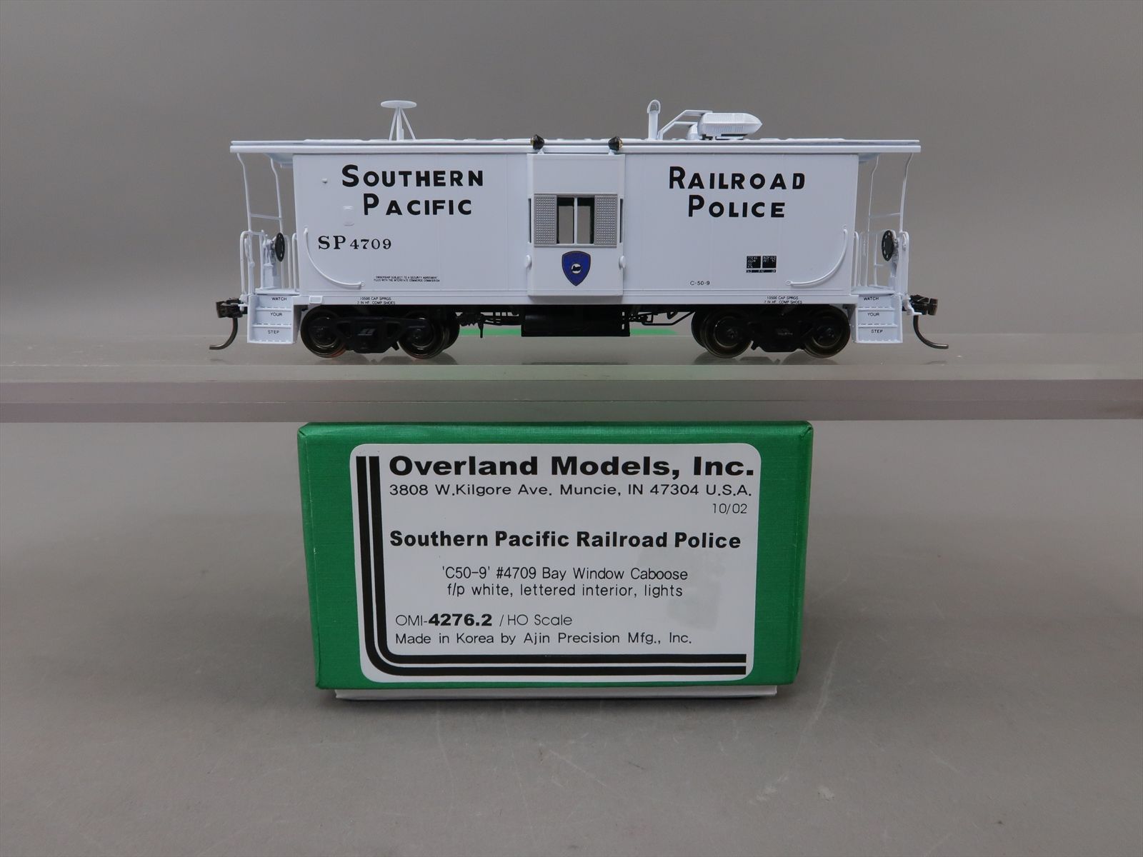 HO Brass Model - OMI 4276.2 SP Southern Pacific Railroad Police Caboose ...