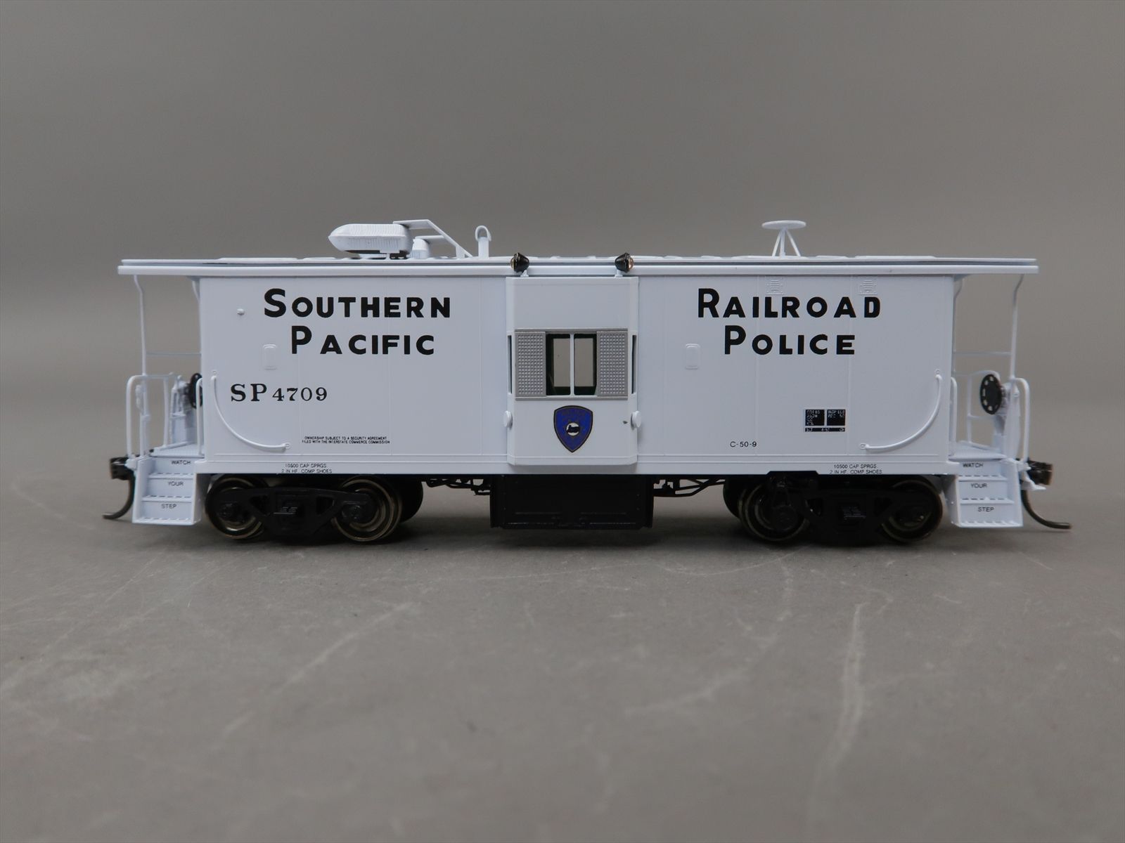 HO Brass Model - OMI 4276.2 SP Southern Pacific Railroad Police Caboose ...