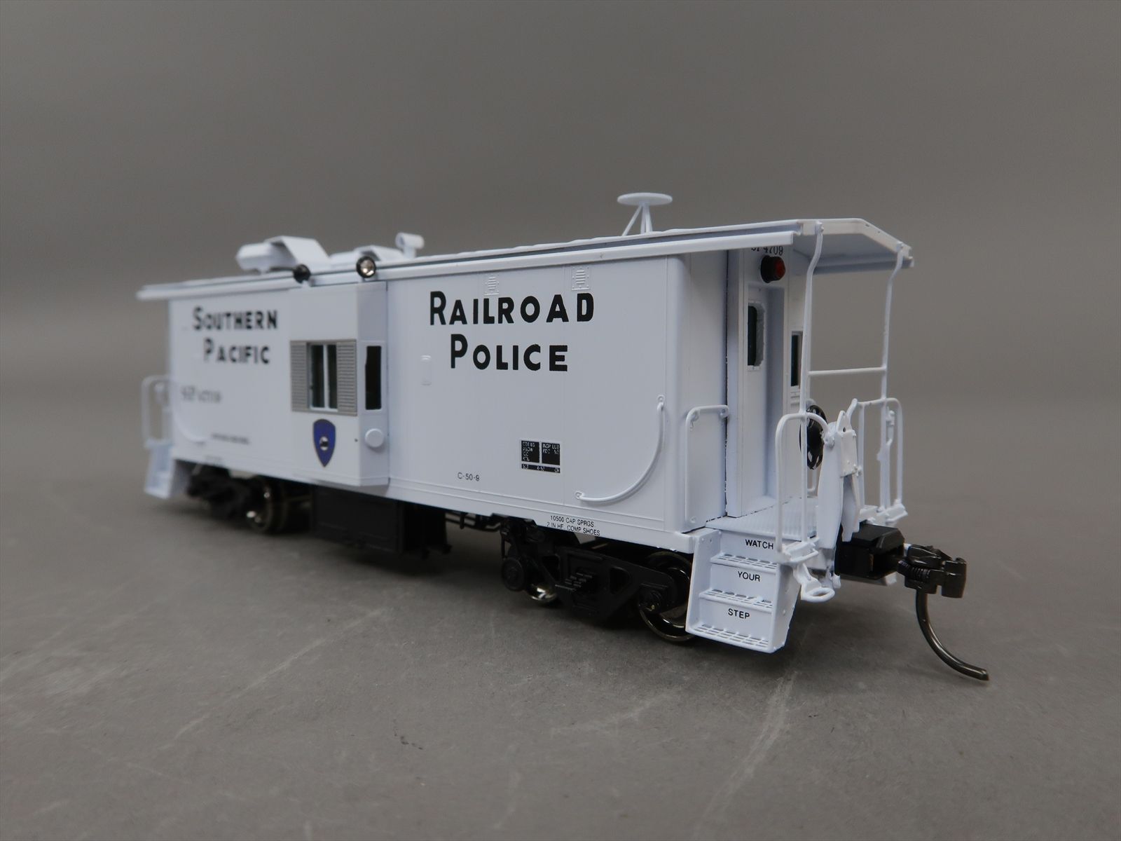 HO Brass Model - OMI 4276.2 SP Southern Pacific Railroad Police Caboose ...