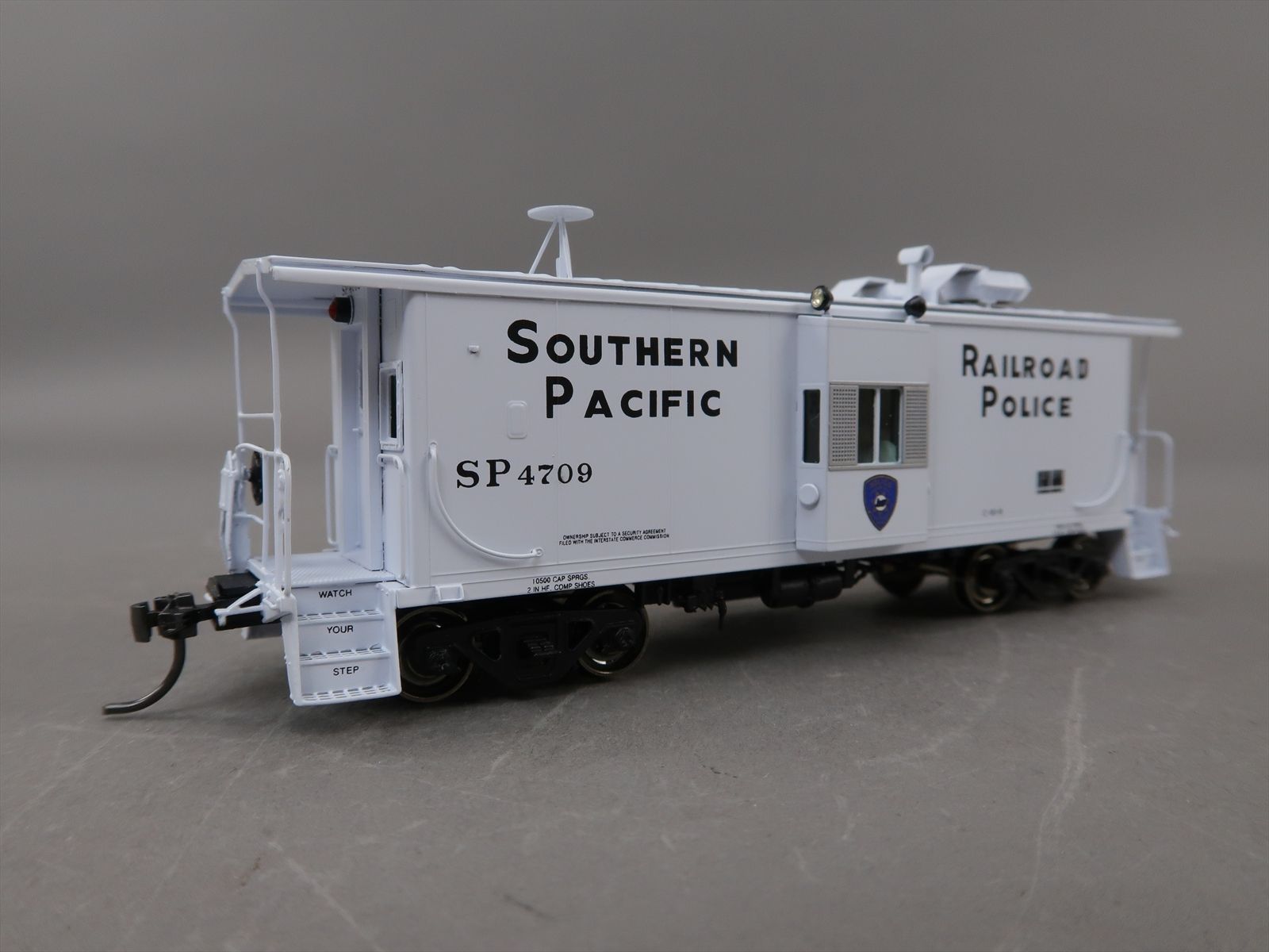 HO Brass Model - OMI 4276.2 SP Southern Pacific Railroad Police Caboose ...