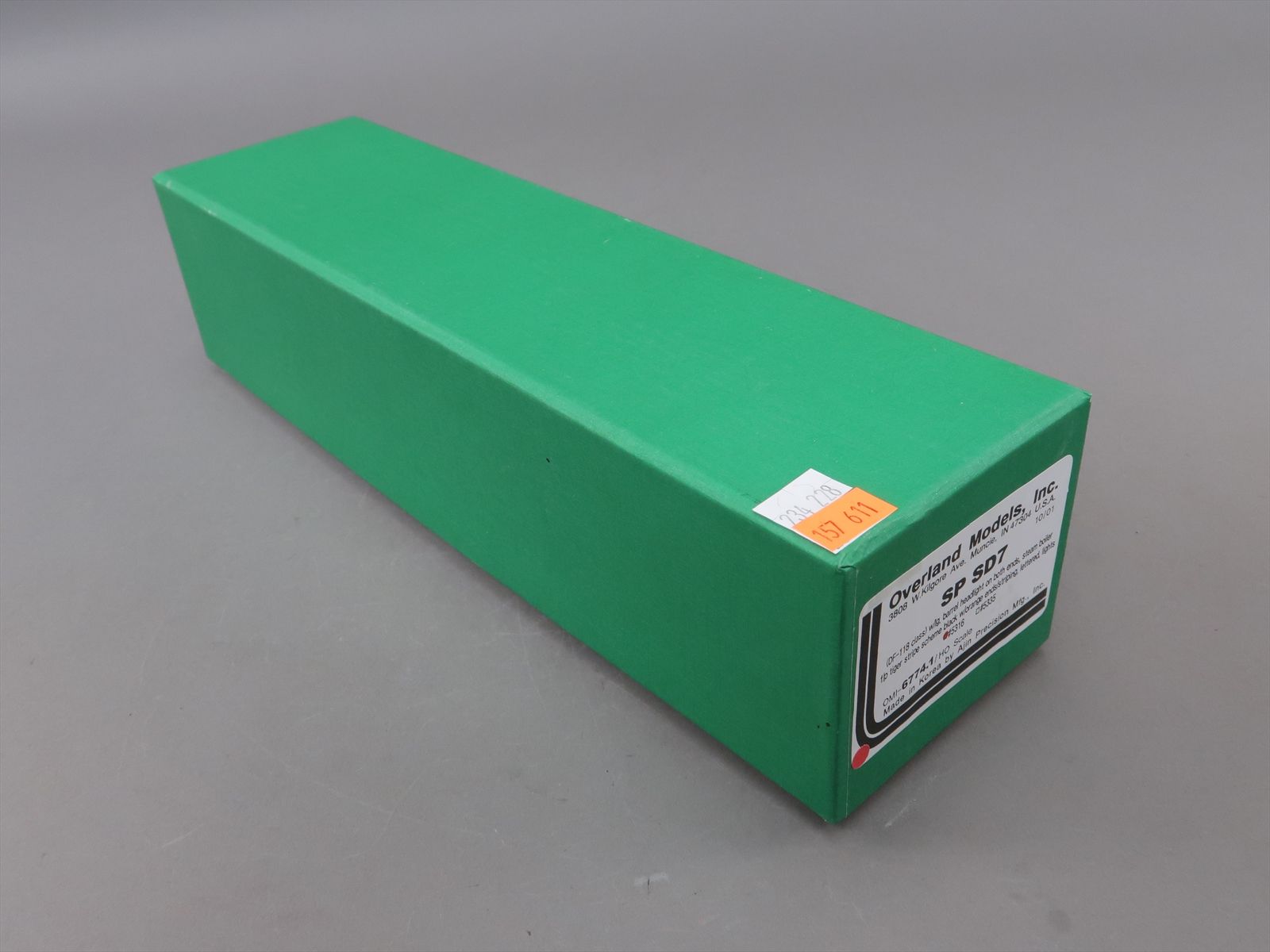 HO Brass Model - OMI 6774.1 SP Southern Pacific SD7 Tiger Stripe DF-118 ...