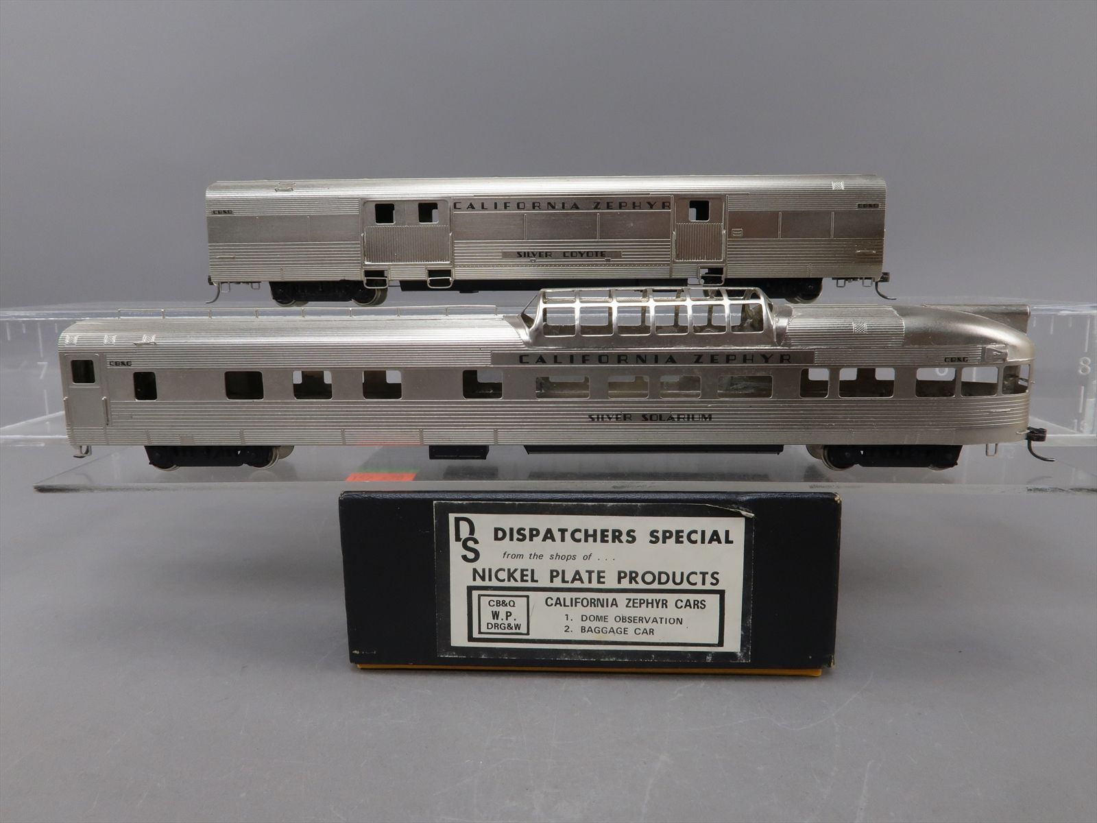 HO Brass Model - NPP CB&Q Burlington CA Zephyr Dispatchers Special Dome ...