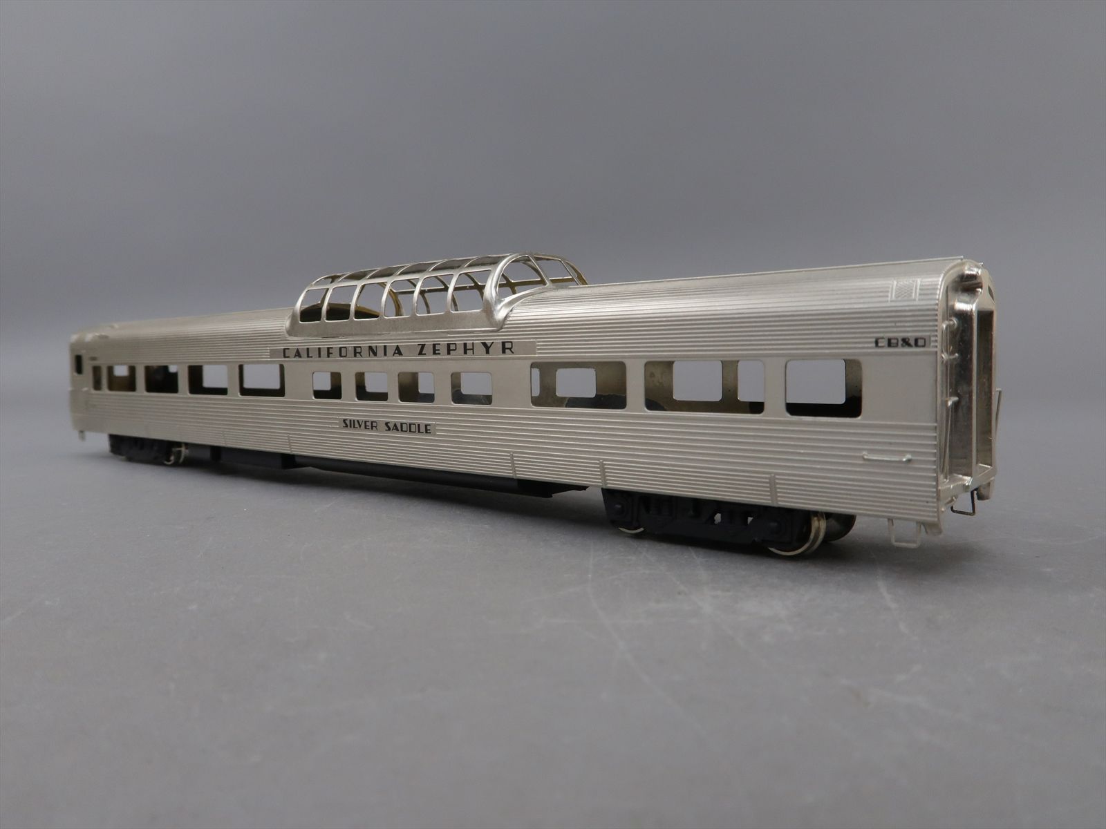 HO Brass Model - NPP CZ California Zephyr CB&Q / D&RGW Dome Coach ...