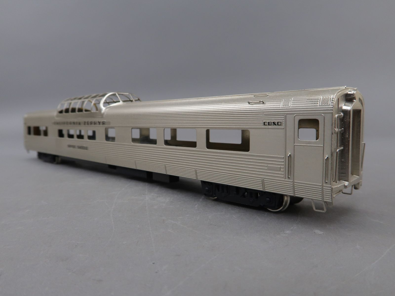 HO Brass Model - NPP CZ California Zephyr CB&Q / D&RGW Dome Coach ...