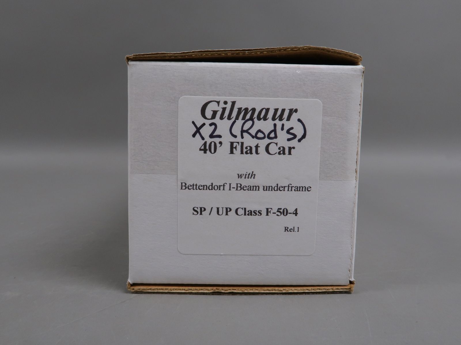 O Scale Kit Model - Gilmaur SP /UP Class F-50-4 40' Flat Car ...