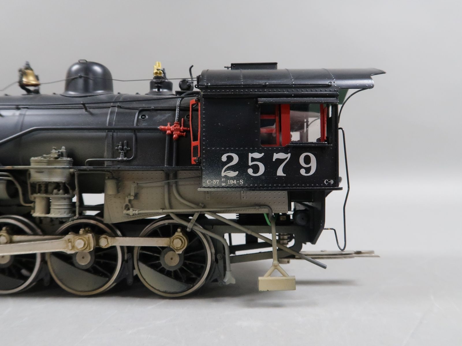 O Brass Model - PFM SP Southern Pacific C-9 2-8-0 #2579 - F/P + Heavy Weathering - 1987 Run ...