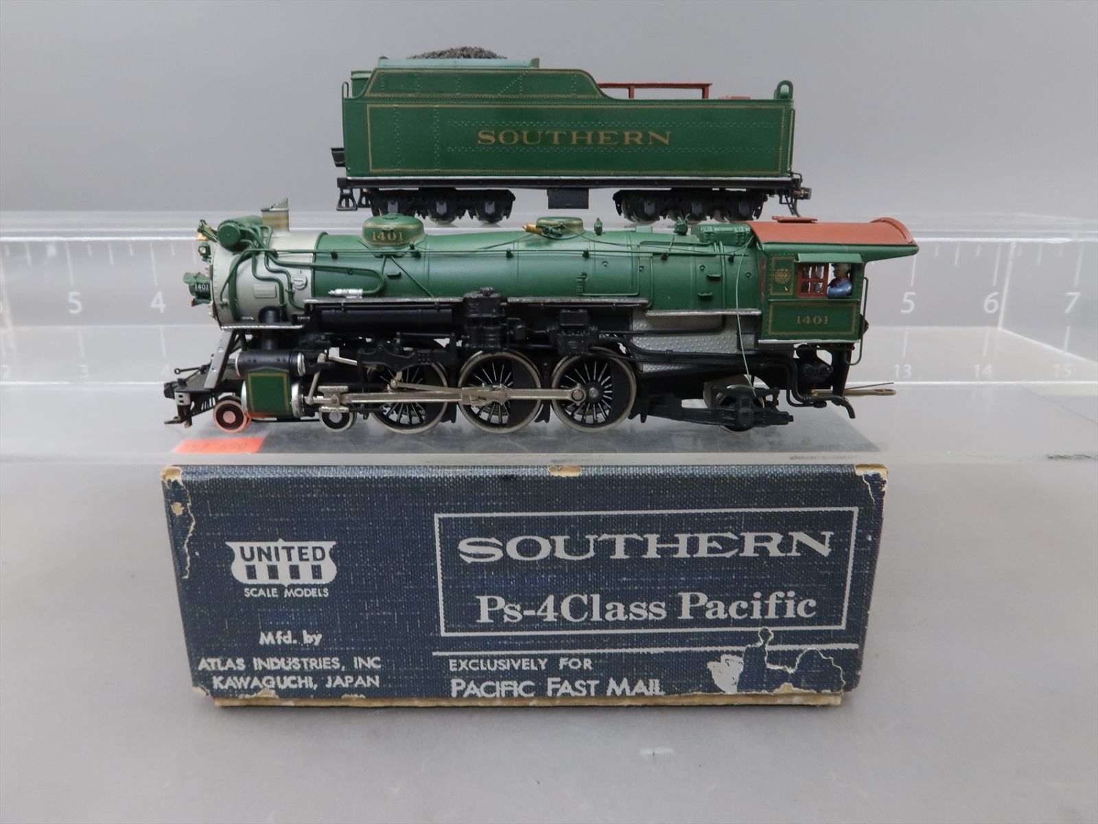 HO Brass Model - PFM SOU Southern PS-4 4-6-2 w/ Elesco FWH #1401 ...