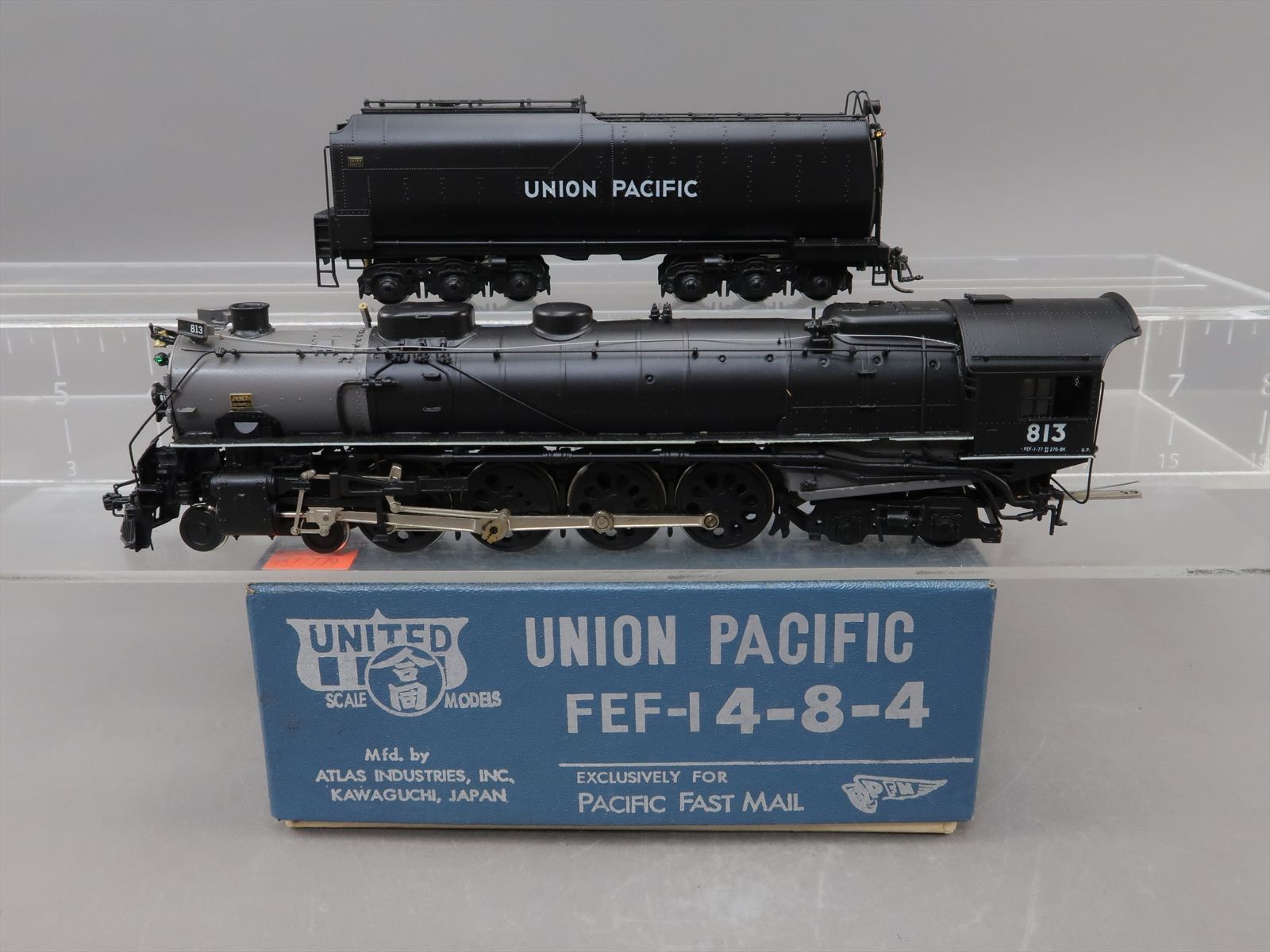 HO Brass Model - PFM UP Union Pacific FEF-1 4-8-4 #813 - Custom - 1974 ...