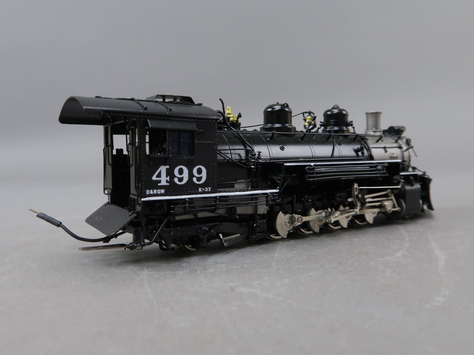 HOn3 Brass Model - PSC 17148-10 D&RGW Rio Grande K-37 2-8-2 #499 Dog ...