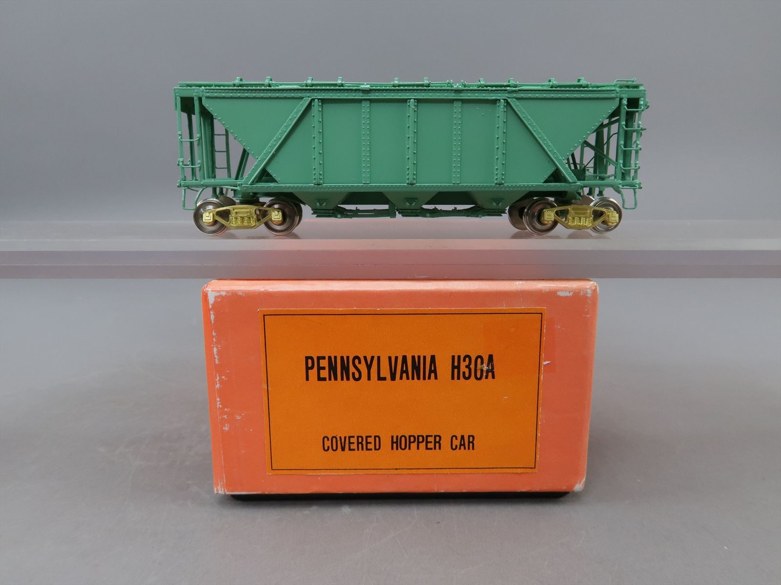 HO Brass Model - NPP PRR Pennsylvania H30A Covered Hopper - Custom ...