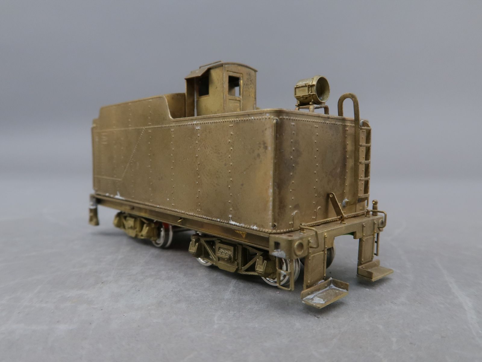 HO Brass Model - PFM? Unknown Short Tender w/Doghouse ONLY - Unpainted ...