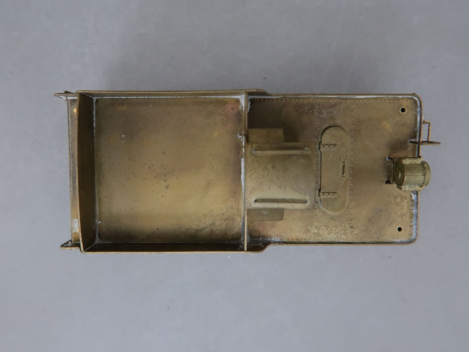 HO Brass Model - PFM? Unknown Short Tender w/Doghouse ONLY - Unpainted ...