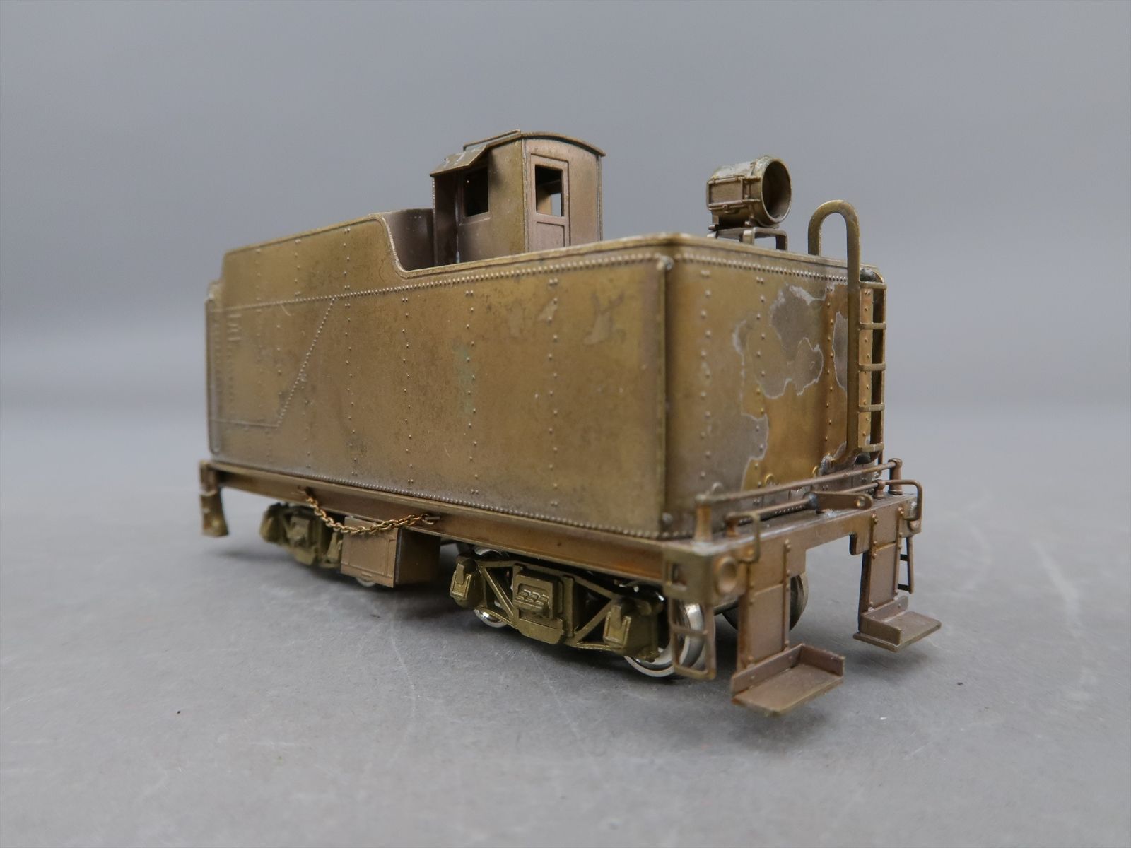 HO Brass Model - PFM? Unknown Short Tender w/Doghouse ONLY - Unpainted ...