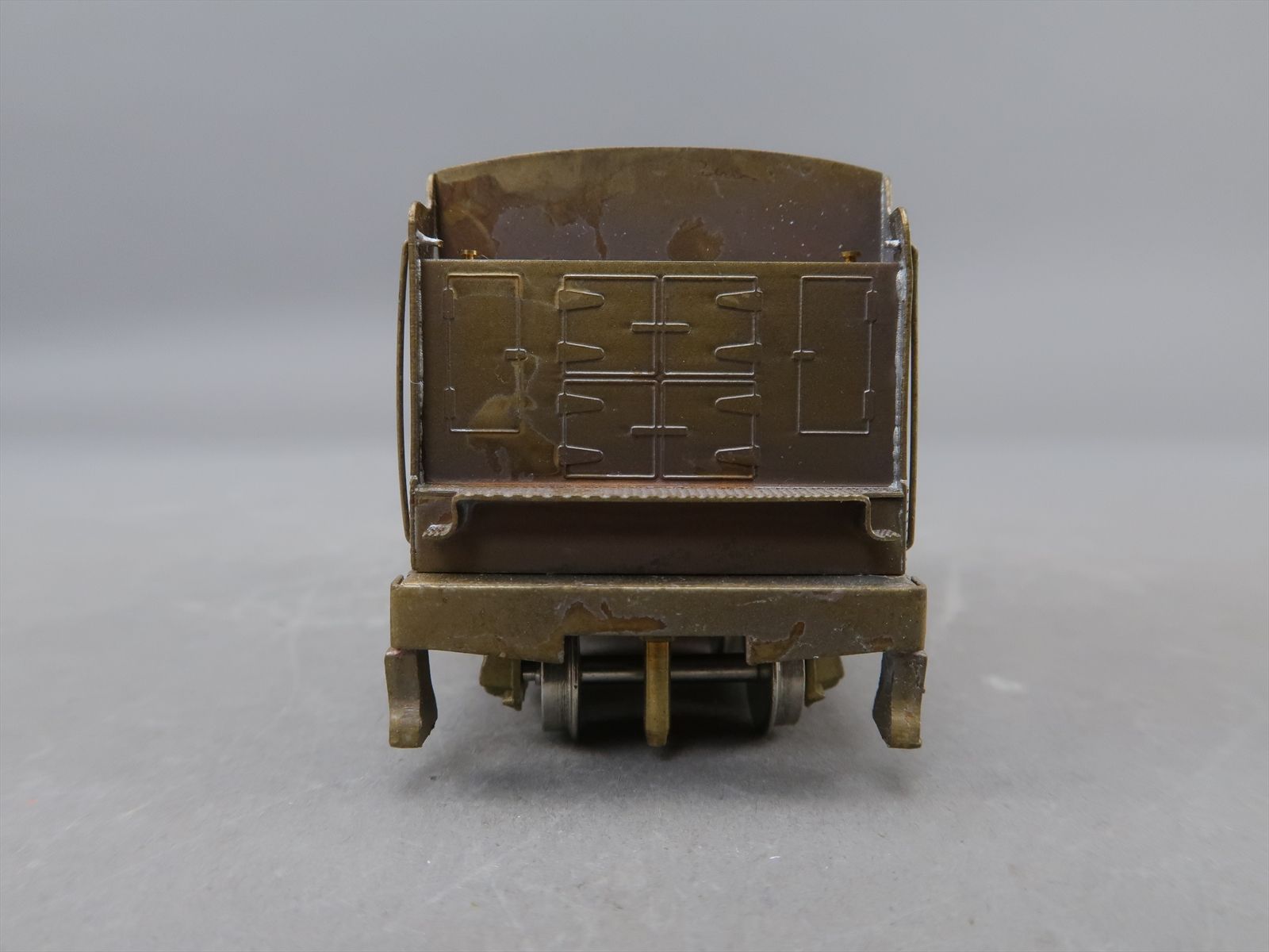 HO Brass Model - PFM? Unknown Short Tender w/Doghouse ONLY - Unpainted ...