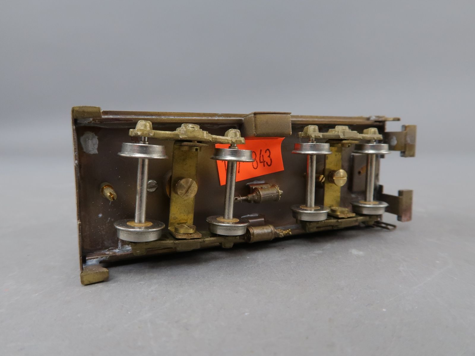 HO Brass Model - PFM? Unknown Short Tender w/Doghouse ONLY - Unpainted ...