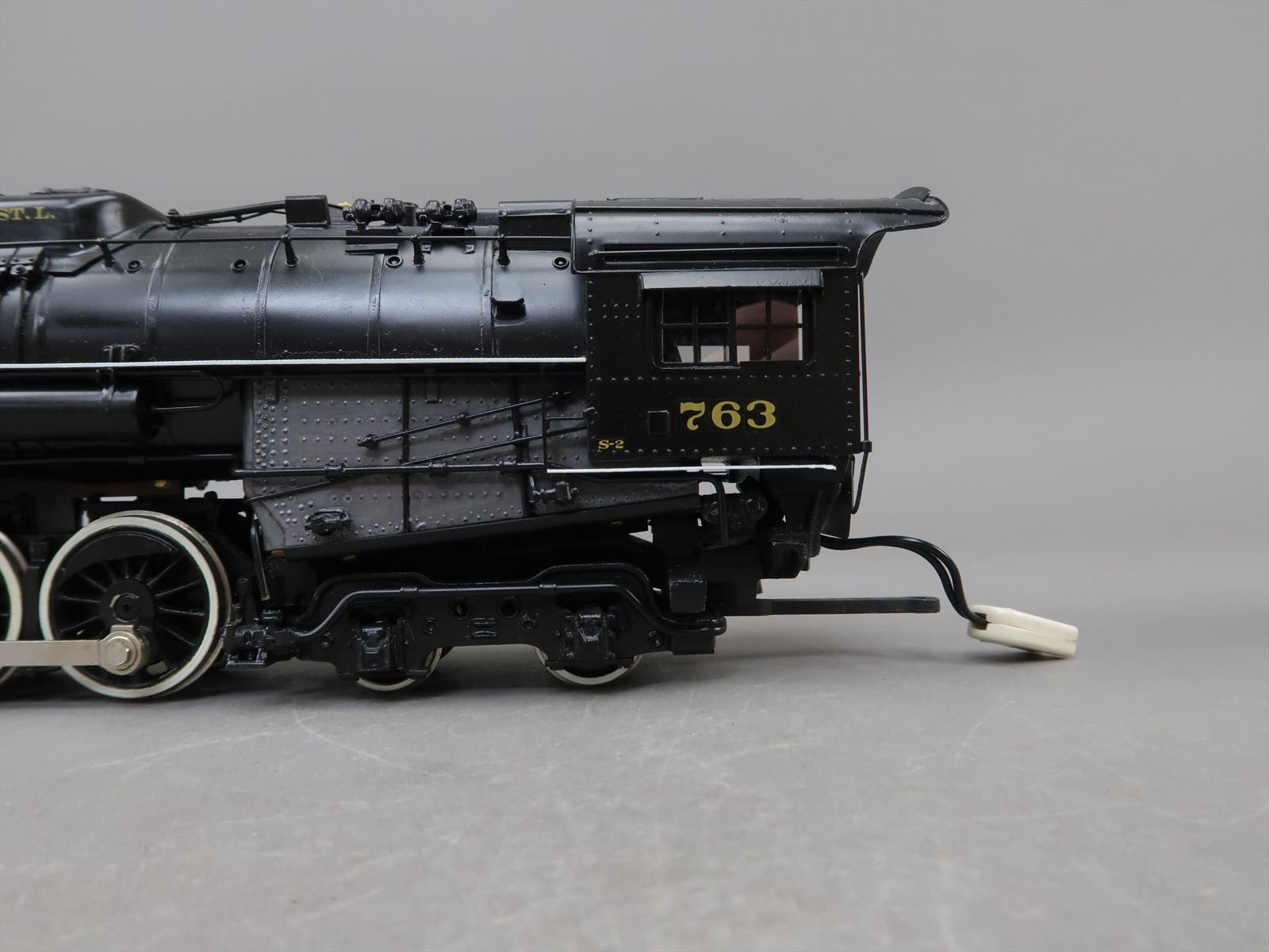 O 2-Rail Brass Model - US Hobbies NKP NIckel Plate 2-8-4 #763 - Custom ...