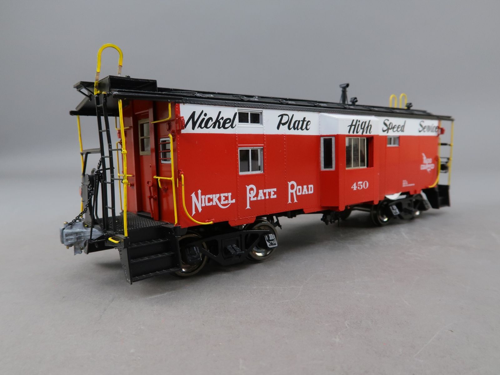 O Brass Model - OMI 0075.1 NKP B-W Caboose Radio-Equipped #450 - F/P ...