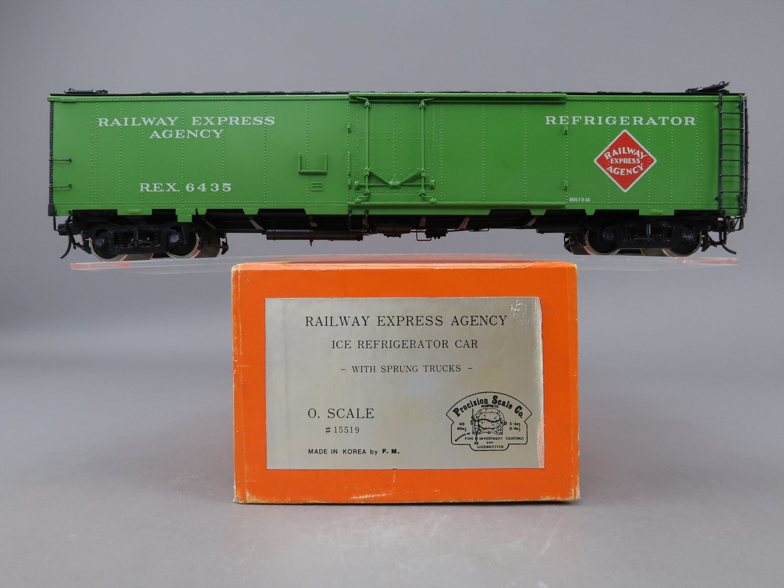 O Brass Model - PSC 15519 REA Railway Express Agency Ice Reefer ...