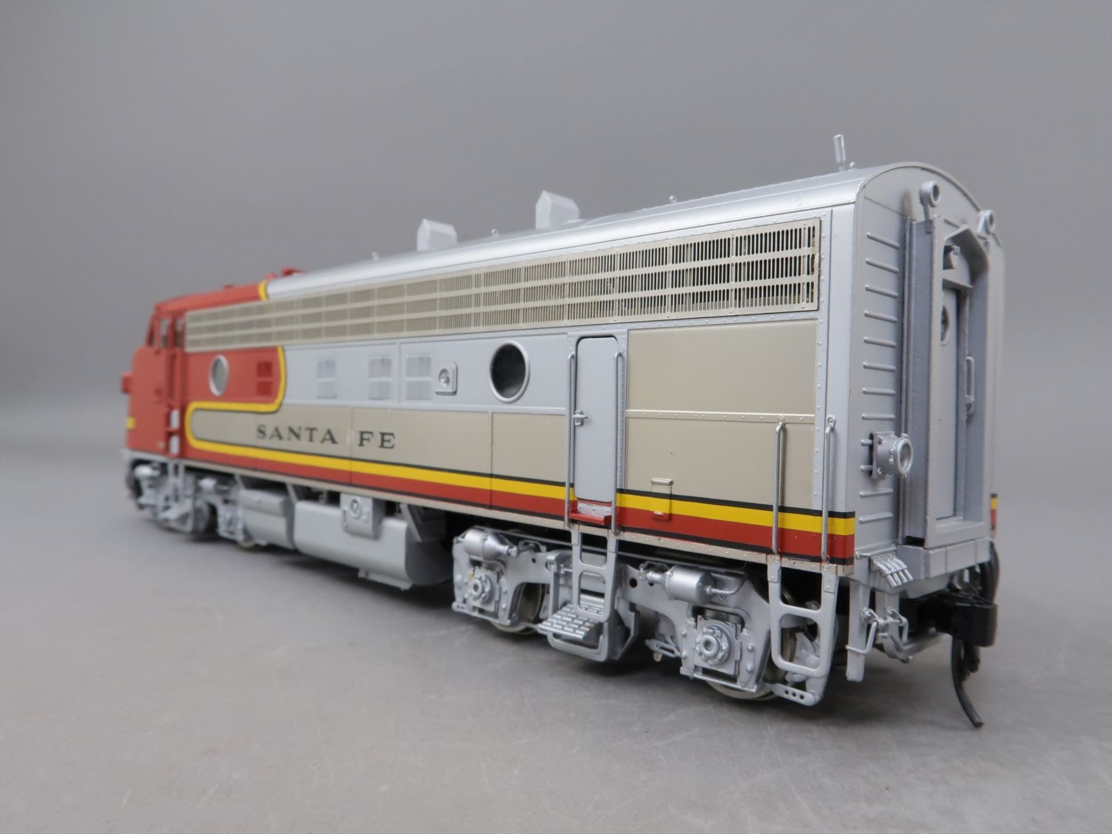 O Brass Model - Key CS#78 AT&SF Santa Fe EMD F7 F7A F7B A-B Set Phase II Warbonnet #314 - F/P ...