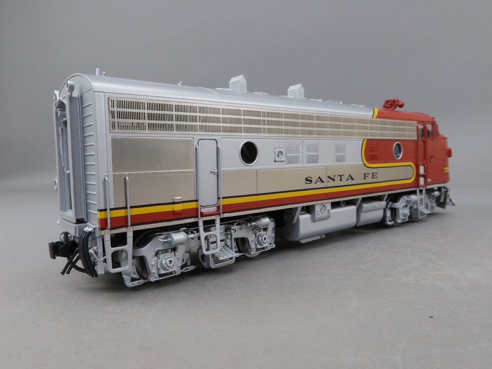 O Brass Model - Key CS#78 AT&SF Santa Fe EMD F7 F7A F7B A-B Set Phase II Warbonnet #311 - F/P ...