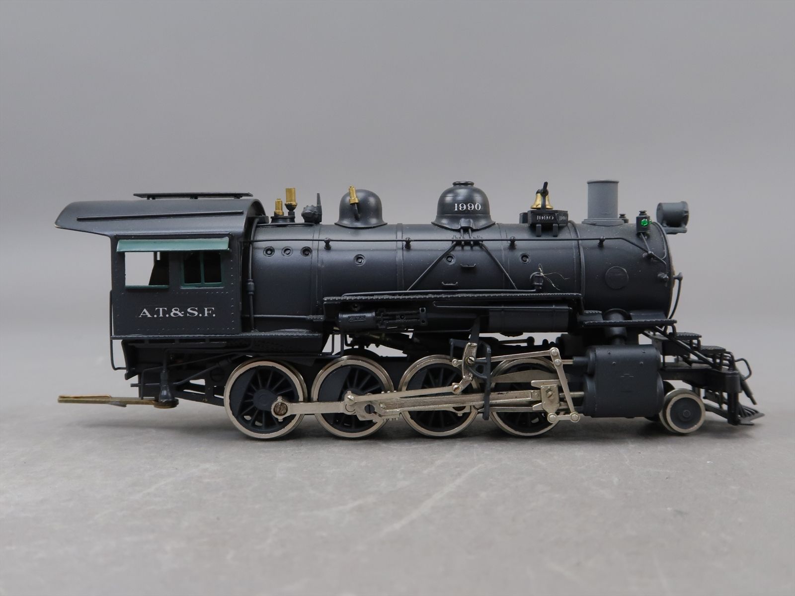 HO Brass Model - PFM AT&SF Santa Fe 2-8-0 #1990 - Custom - Mid-1960's ...