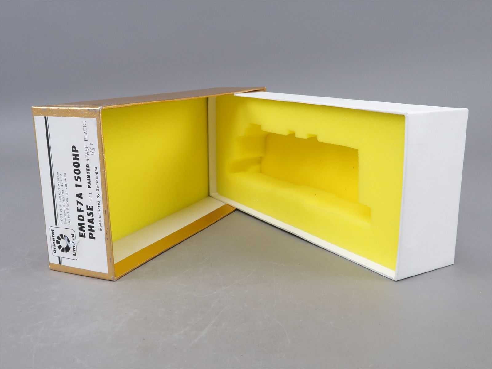 HO Brass Model - Oriental AT&SF Santa Fe F7 F7A Phase II - F/P - 1986 ...