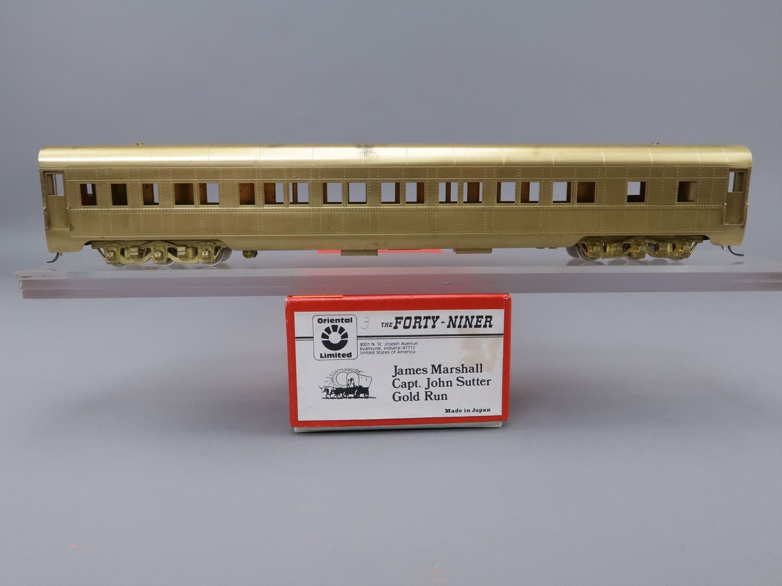 HO Brass Model - Oriental UP Union Pacific 12-1 Sleeper James Marshall ...