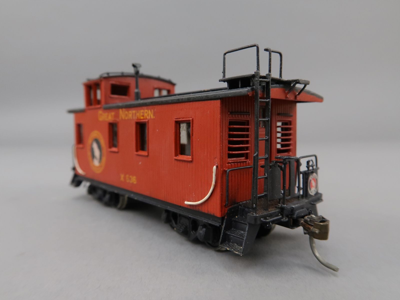 HO Brass Model - Oriental GN Great Northern 25' Wood Caboose w/ Cupola ...