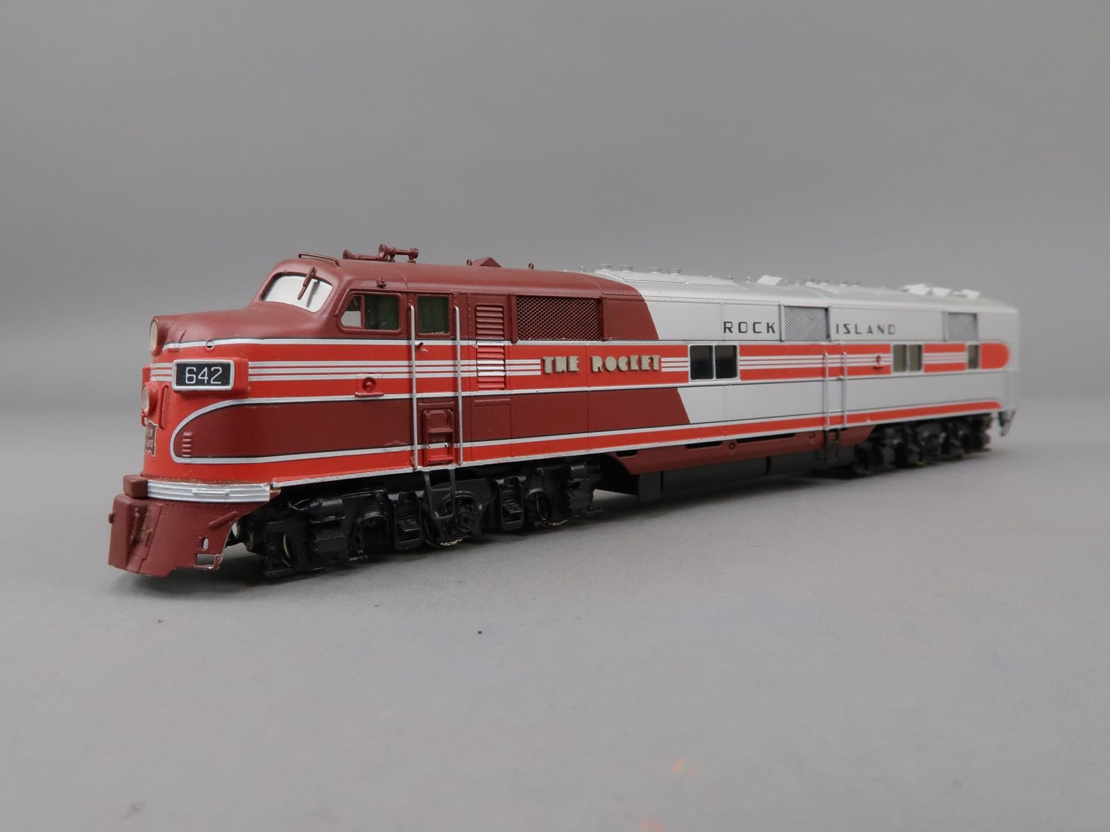 HO Brass Model - CIL 2110.1 CRI&P RI Rock Island E7 E7A / E7B Announcement Scheme The Rocket ...