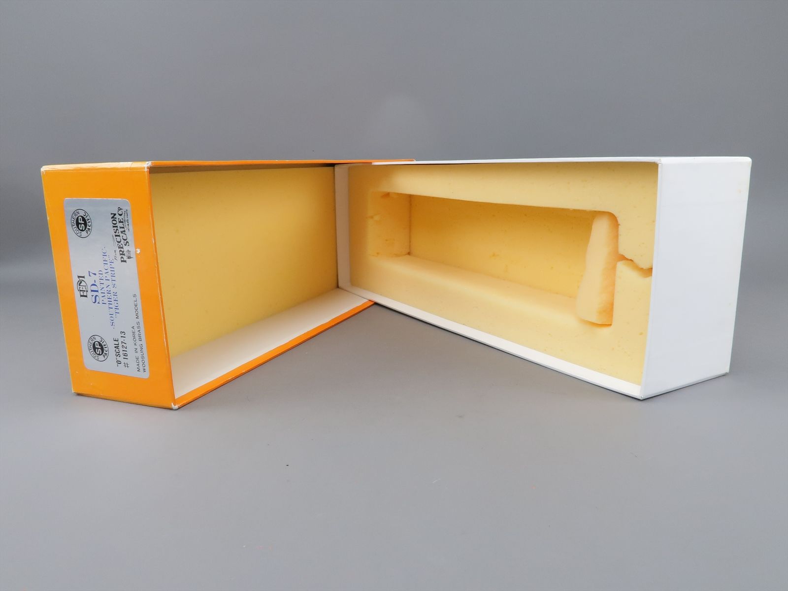 O Brass Model - PSC 16127-13 SP Southern Pacific EMD SD-7 Tiger Stripe ...