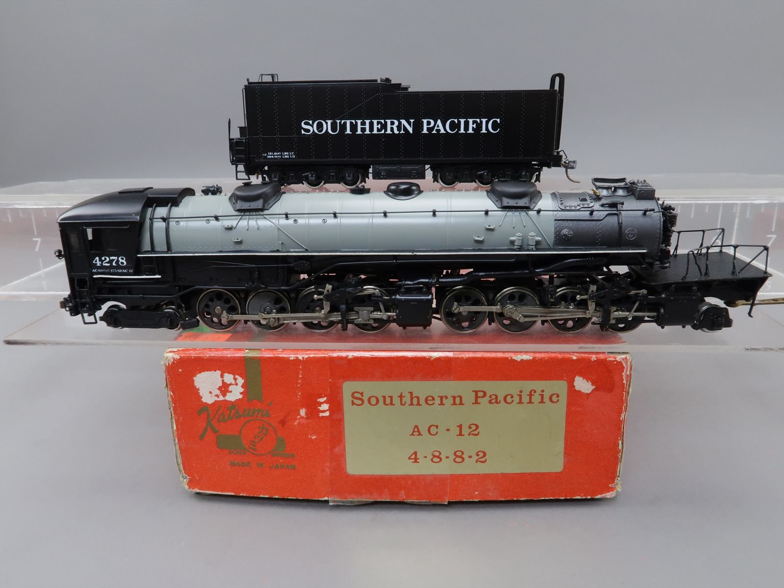 HO Brass Model - Balboa Katsumi SP Southern Pacific AC-12 4-8-8-2 Cab ...