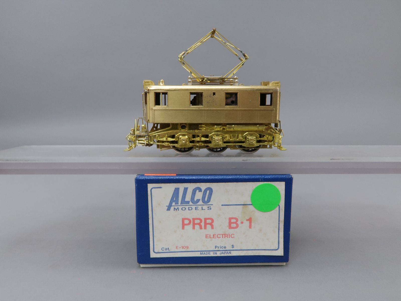 HO Brass Model - ALCO E-109 PRR Pennsylvania B-1 Boxcab Electric ...