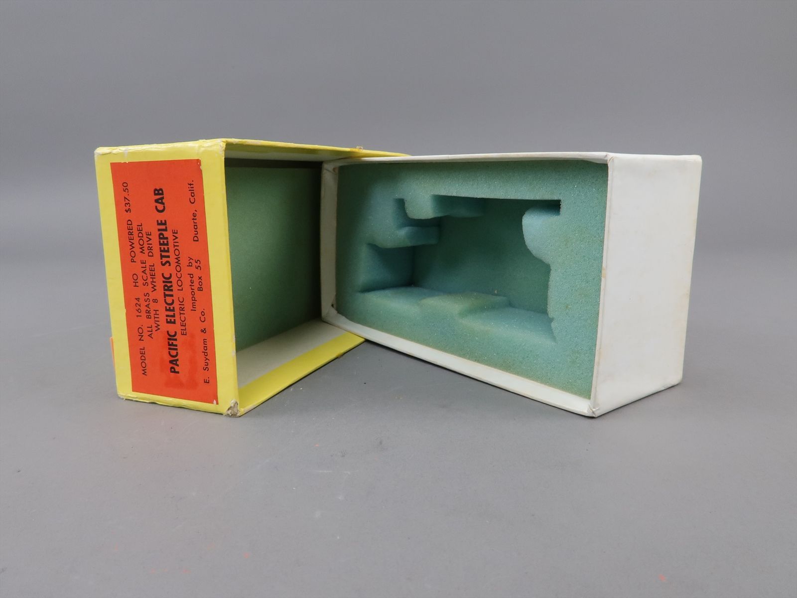 HO Brass Model - Suydam 1624 PE Pacific Electric Steeple Cab 8 Wheel ...