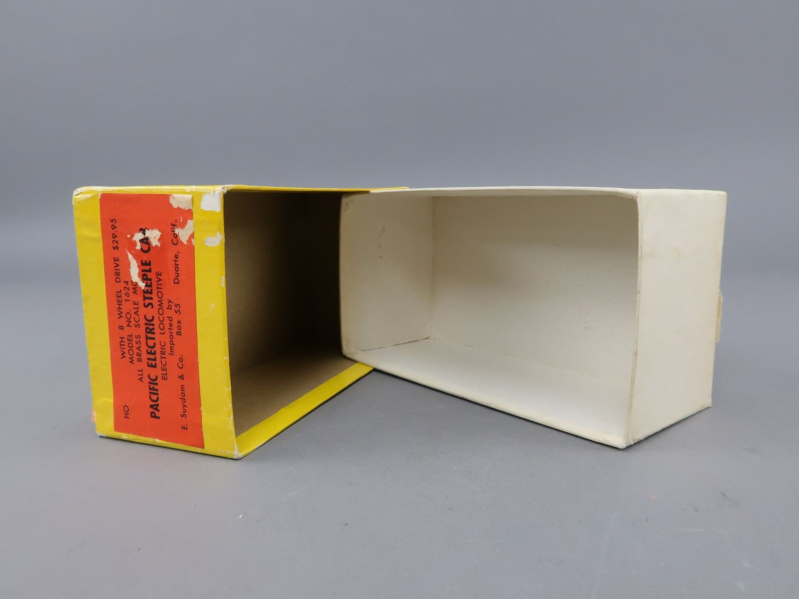 HO Brass Model - Suydam 1624 PE Pacific Electric Steeple Cab 8 Wheel ...