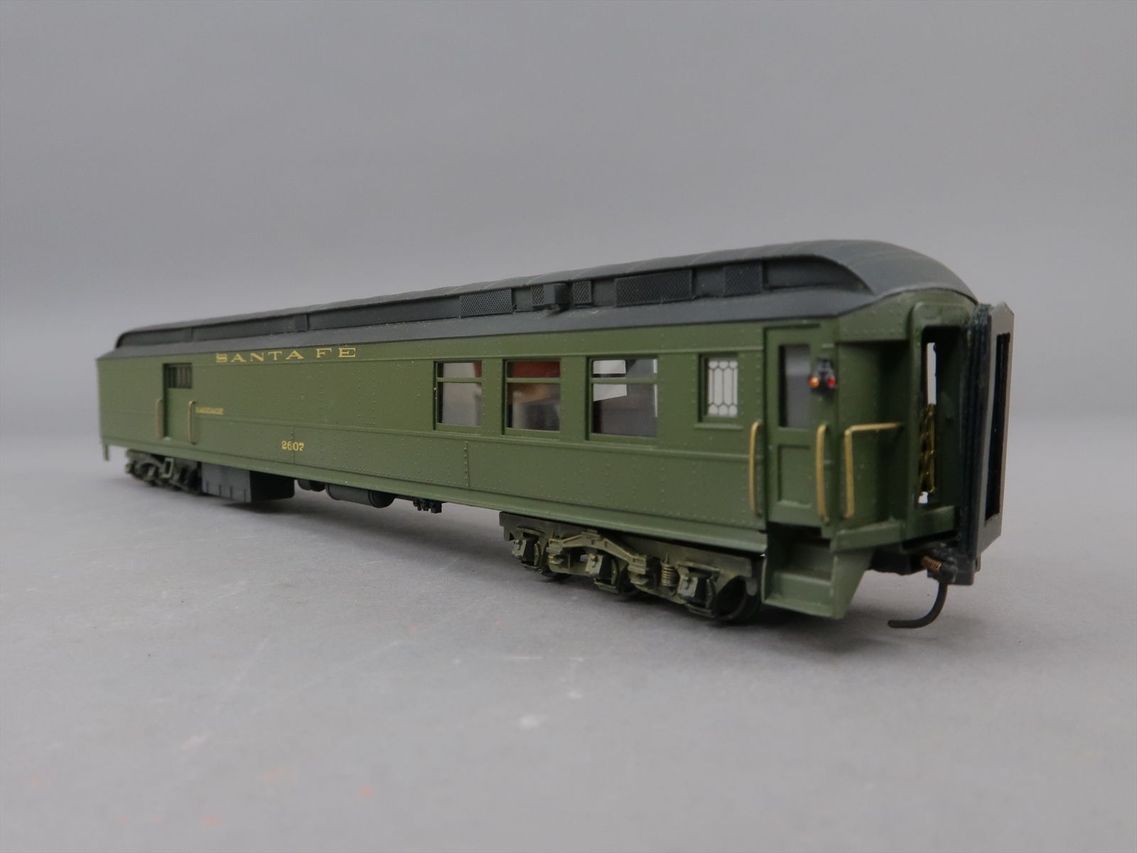 HO Brass Model - HCB Hi-Country AT&SF Santa Fe RPO Baggage #2607 - Custom - 1981 Run - Kumata ...