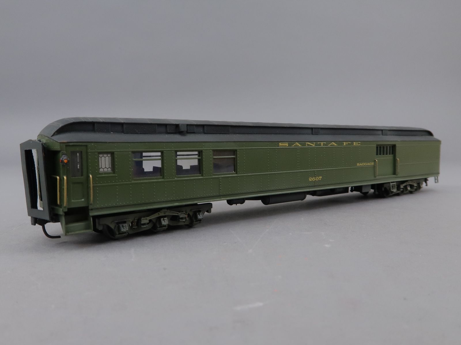 HO Brass Model - HCB Hi-Country AT&SF Santa Fe RPO Baggage #2607 - Custom - 1981 Run - Kumata ...