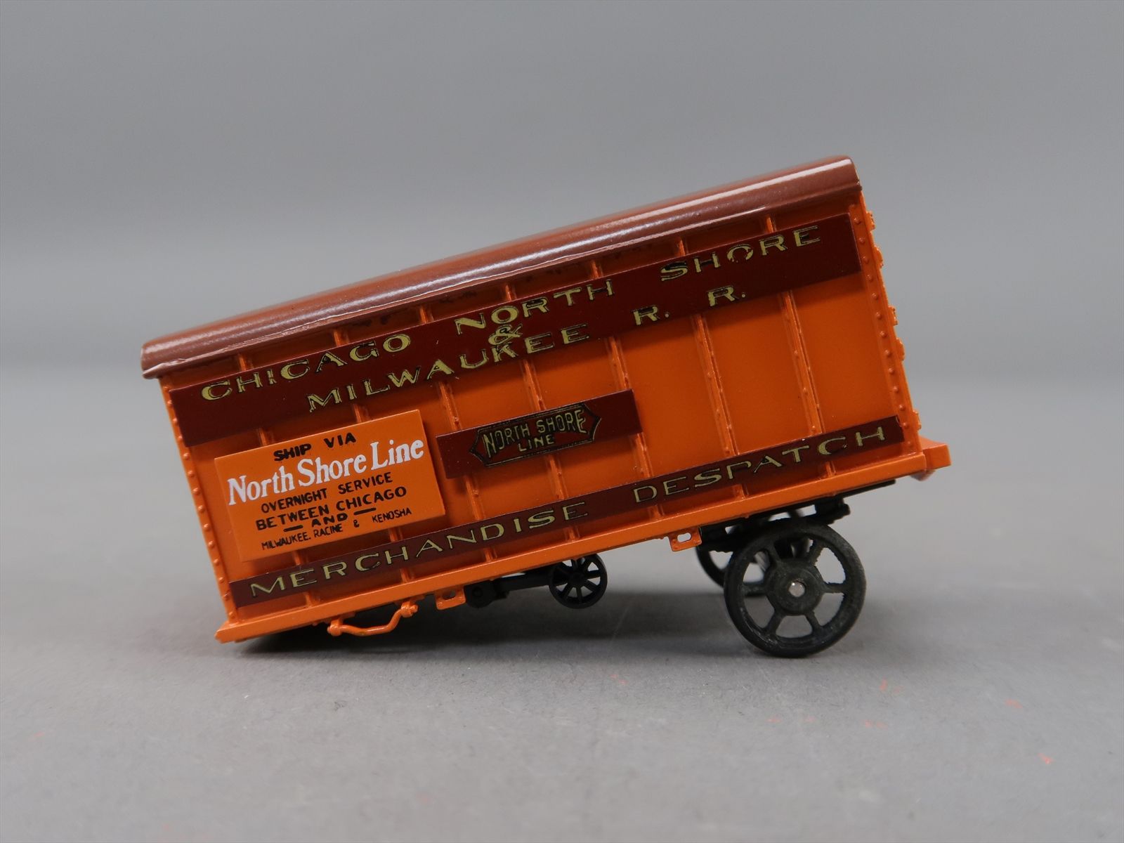 HO Brass Model - MTS CNS&M Chicago North Shore Line Merchandise Despatch Trailer ONLY - F/P ...