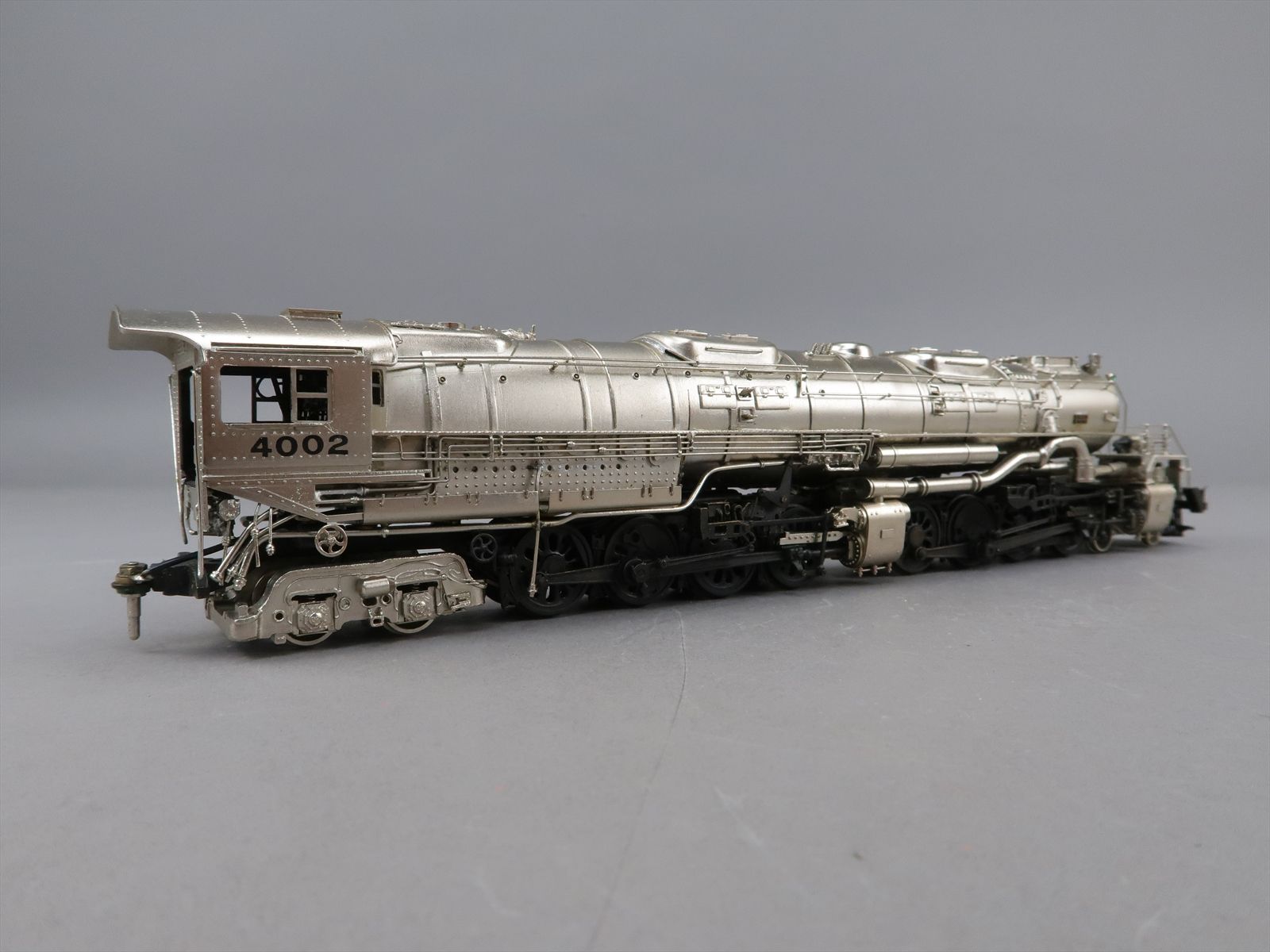 HO Brass Model - Gem / Fulgurex EH-102 UP Union Pacifc 4-8-8-4 BIG BOY #4002 - Painted Silver ...